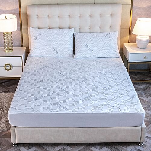 Click here for BIBB Home Waterproof Mattress Pad  One Size  White prices
