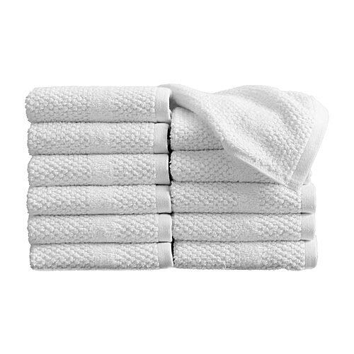 Click here for Linery Cotton Textured Weave 12-pc. Quick Dry Wash... prices