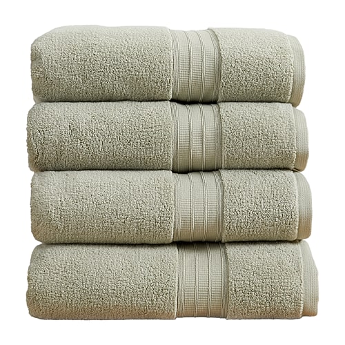 Click here for Linery Cotton Plush 4-pc. Quick Dry Bath Towel Set... prices