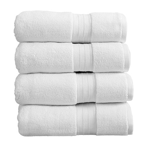 Click here for Linery Cotton Plush 4-pc. Quick Dry Bath Towel Set... prices
