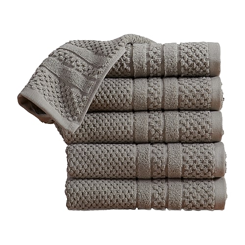 Click here for Linery Cotton Checkered Weave 6-pc. Quick Dry Hand... prices