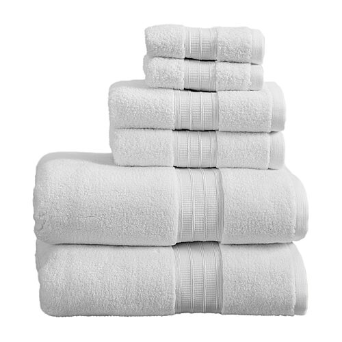 Click here for Linery Cotton Plush 6-pc. Quick Dry Bath Towel Set... prices