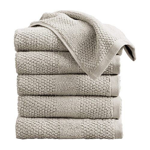 Click here for Linery Cotton Textured Weave 6-pc. Quick Dry Bath... prices