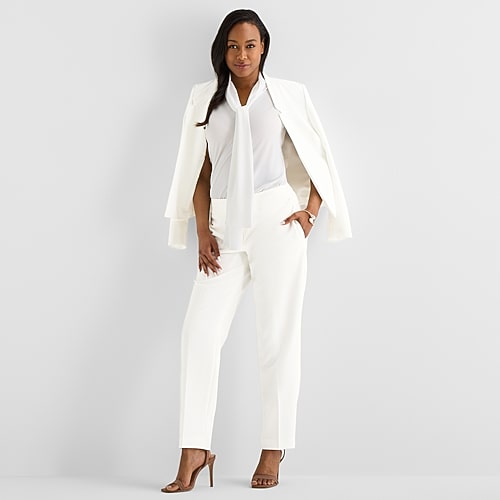 Click here for Black Label by Evan-Picone Crepe Womens Classic Fi... prices