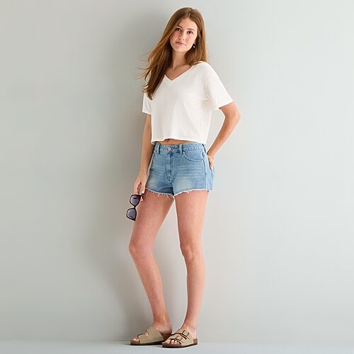 Click here for Forever 21 Womens 2 1/4 Juniors Denim Short  12  B... prices
