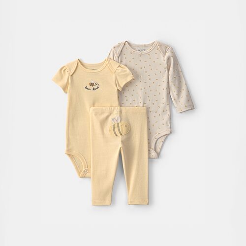 Click here for Baby Girl (NB-24M) Carters(R) Bee 3pc. Bodysuits &... prices