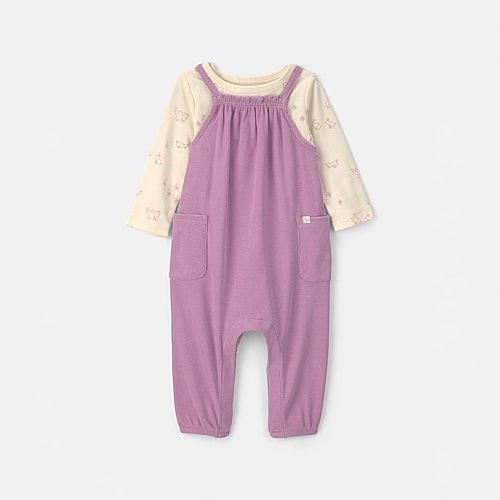 Click here for Carters Baby Girls 2-pc. Jumpsuit Set  Newborn  Pu... prices