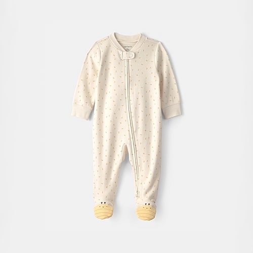 Click here for Carters Baby Girls Bee Snug Fit Sleep & Play - Ivo... prices