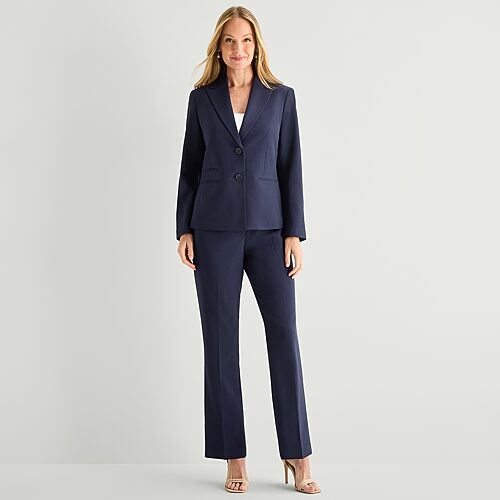 Click here for Le Suit Straight Leg Womens 2-pc. Pant Suit  12 Pe... prices