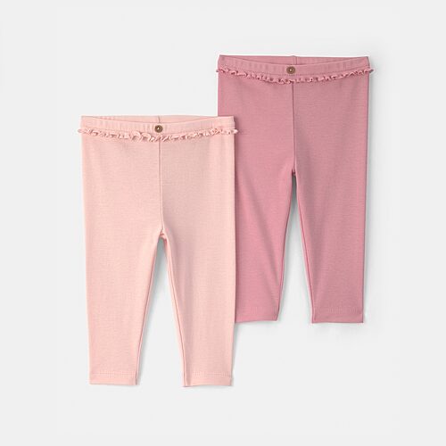 Click here for Carters Baby Girls Slim Regular Fit Pull-On Pant... prices