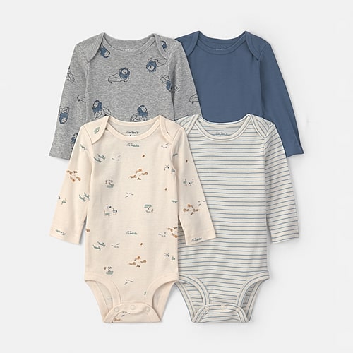 Click here for Carters Baby Boys Crew Neck Long Sleeve Rib 4-pc.... prices