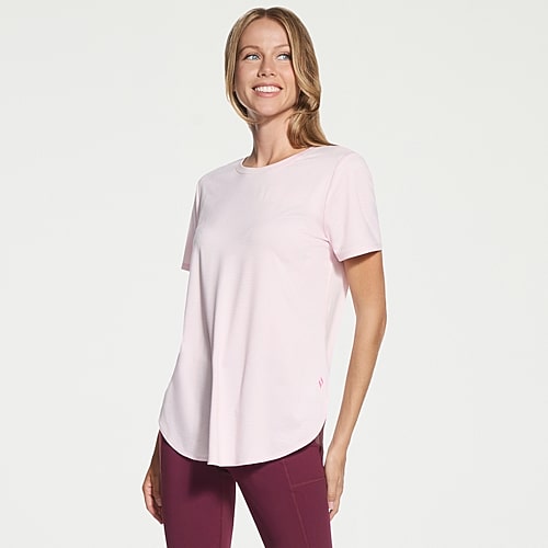 Click here for Skechers Womens GO DRI SWIFT Tunic Tee  Medium  Pi... prices
