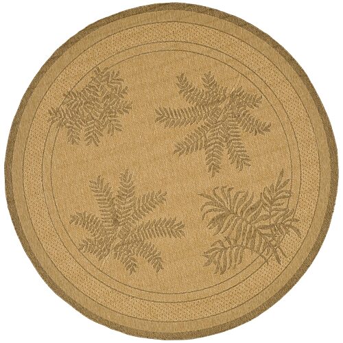 Click here for Courtyard Large Palm Fronds Indoor/Outdoor Round R... prices