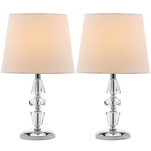 Click here for Safavieh Set of 2 Crescendo Table Lamps - White prices