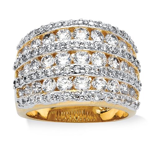 Click here for Womens 2 3/4 CT. T.W. Cubic Zirconia 14K Gold Over... prices