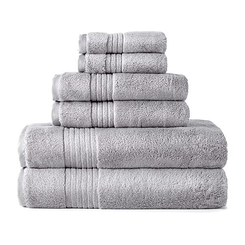 Click here for Liz Claiborne Signature Plush Solid 6-pc. Towel Se... prices