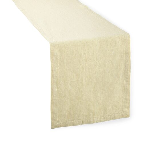 Linden Street Grayson Table Runner  One Size  Yellow