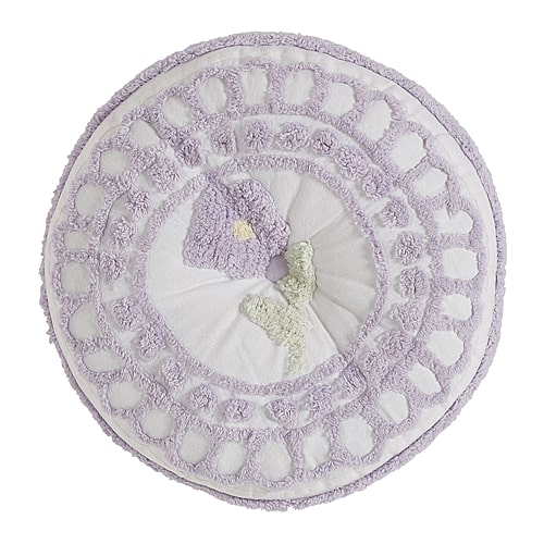 Better Trends Bloomfield Throw Pillow  One Size  Purple