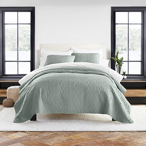 Click here for Soft Essentials Ultra-Soft All-Season Floral Stitc... prices
