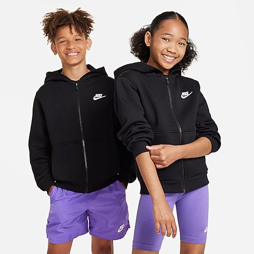 Click here for Nike Kids 7-20 Sportswear Club Fleece Full-Zip Hoo... prices