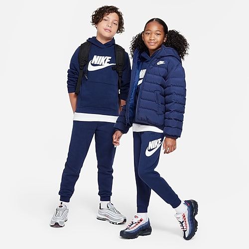 Click here for Nike Big Kids Club Fleece Jogger Pants - Midnight... prices