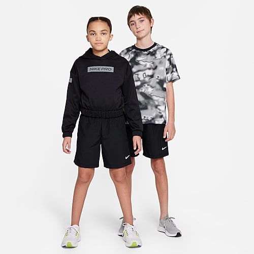 Click here for Nike Boys 8-20 Dri-fit Multi Training Shorts - Bla... prices