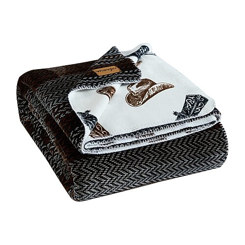 Click here for Wrangler Nash Stripe Reversible Blanket prices