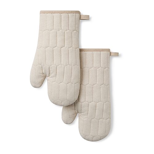 Click here for Martha Stewart Honeycomb Quilted Chambray Oven Mit... prices