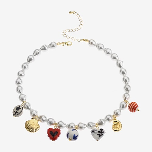 Click here for Bijoux Bar Womens 17 1/2 Inch Statement Necklace... prices