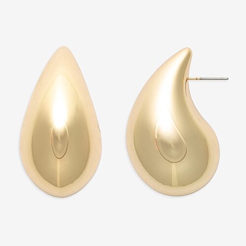 Click here for Bold Elements Gold Tone Womens Drop Earrings  One... prices