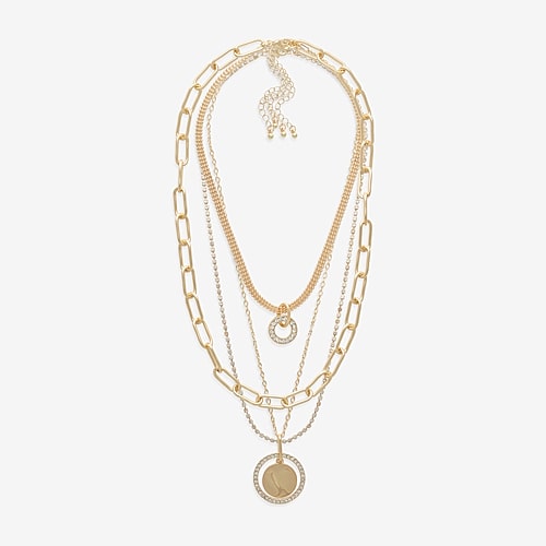 Click here for Bold Elements Gold Tone Womens 18 Inch Strand Neck... prices