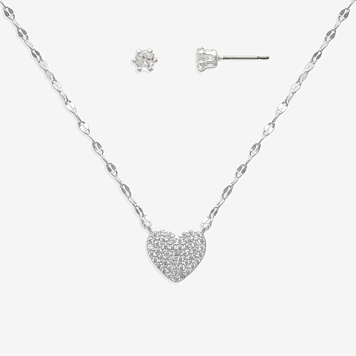Click here for Mixit Womens Glass Hypoallergenic 2-pc. Jewelry Se... prices