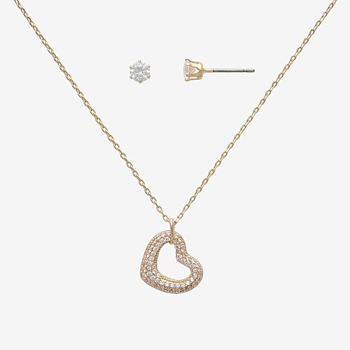 Click here for Mixit Womens Glass Hypoallergenic 2-pc. Jewelry Se... prices