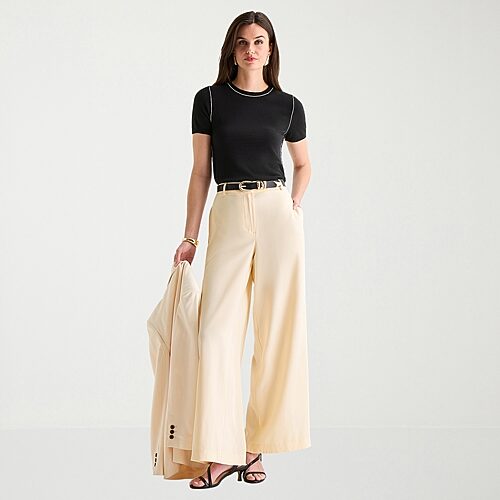 Click here for Worthington Womens Tall Wide Leg High Rise Trouser... prices