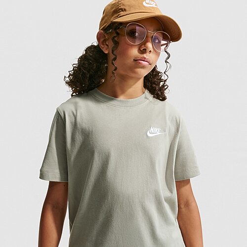 Click here for Sportswear Embroidered Logo Graphic T-Shirt - Spru... prices