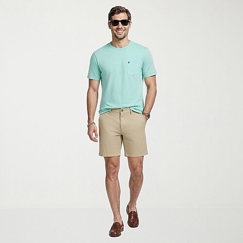 Click here for IZOD Saltwater Mens 7 Stretch Fabric Chino Short... prices