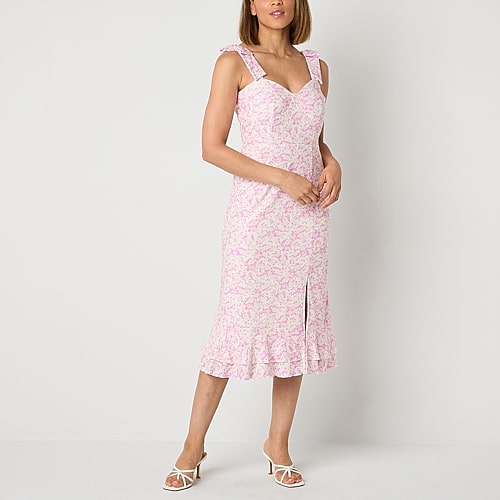 Click here for Perceptions Womens Petite Midi Sweetheart Neck Sle... prices