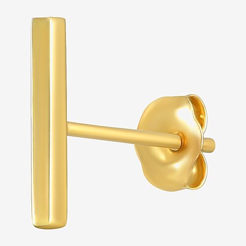 Click here for Gold Addiction Womens 10K Gold 9.8mm Bar Single Ea... prices