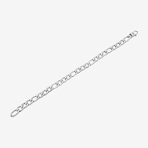 Click here for Mens Stainless Steel 8 1/2 Inch Solid Link Chain B... prices