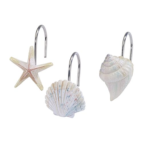 Click here for Avanti Coastal Terrazzo Resin 12-Pc. Shower Curtai... prices