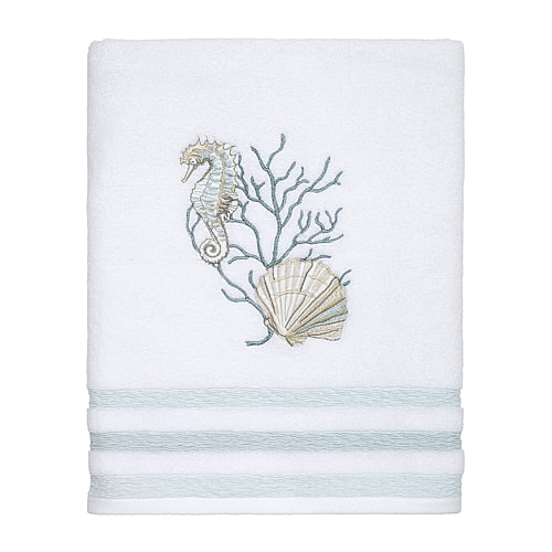 Click here for Avanti Coastal Terrazzo Embroidered Cotton Bath To... prices