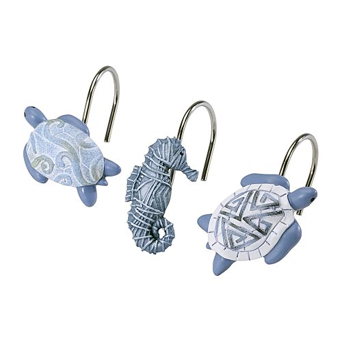 Click here for Avanti Caicos Sea Turtles Resin 12-Pc. Shower Curt... prices