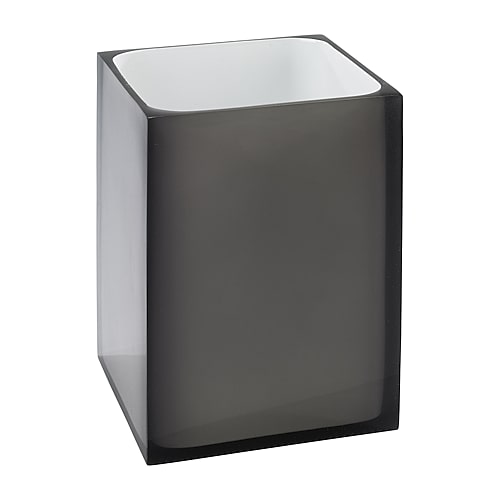 Click here for Avanti Soho Grey-tinted Exterior Resin Wastebasket... prices