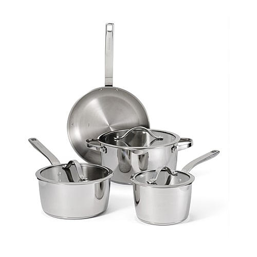 Click here for Tramontina Tempo Tri-Ply Base Stainless Steel 7-Pc... prices