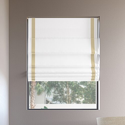 Click here for Olander Black Ribbon Border 100 Blackout Cordless... prices