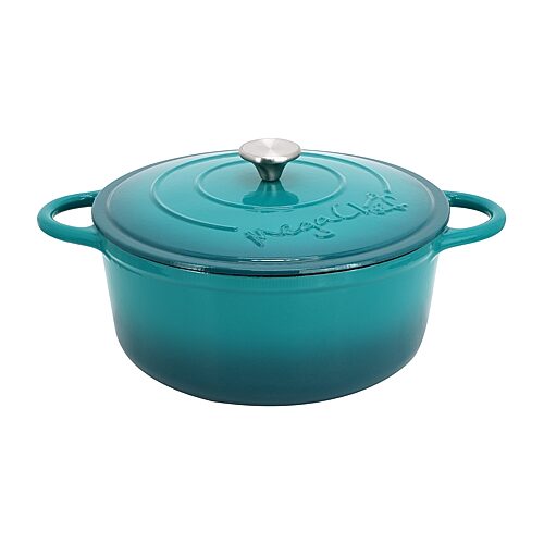 Click here for MegaChef Round Enameled Cast Iron 6 1/4 Qt Cast Ir... prices
