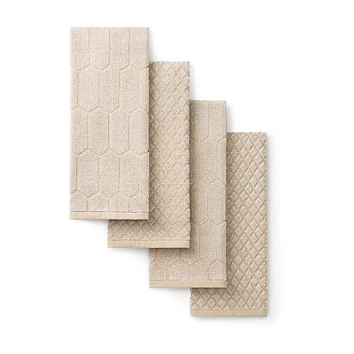 Click here for Martha Stewart Honeycomb Chambray Textured Cotton... prices