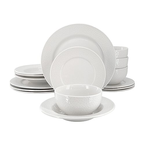 Click here for Elama Soyer 16-pc. Porcelain Dinnerware Set  One S... prices