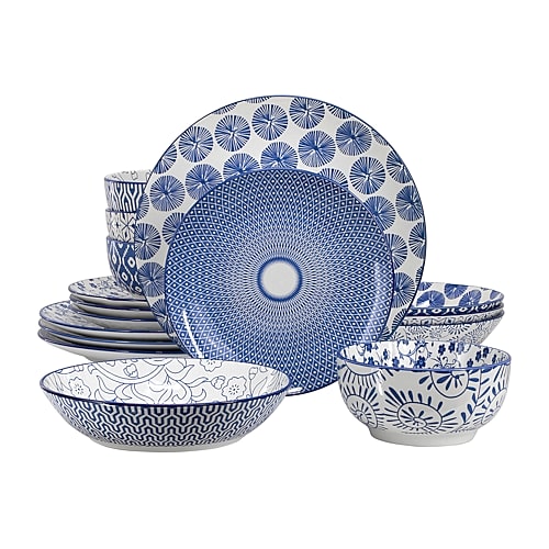 Click here for Elama Aurora 16 Piece 16-pc. Porcelain Dinnerware... prices