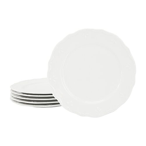 Click here for Elama Henryi 8.75 Inch 6-pc. Porcelain Salad Plate... prices